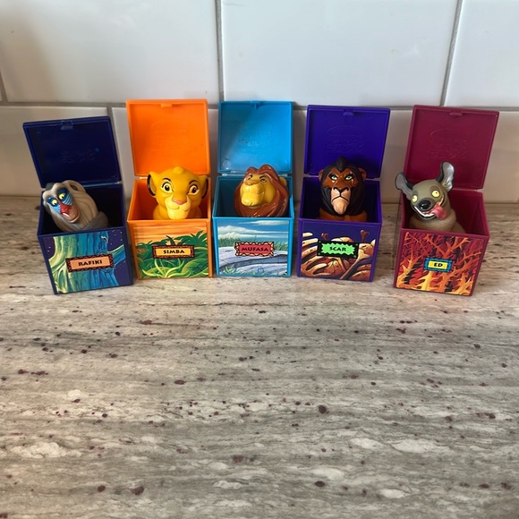 Disney | Small Pets | 995 Disney Lion King Vintage Burger King Finger ...